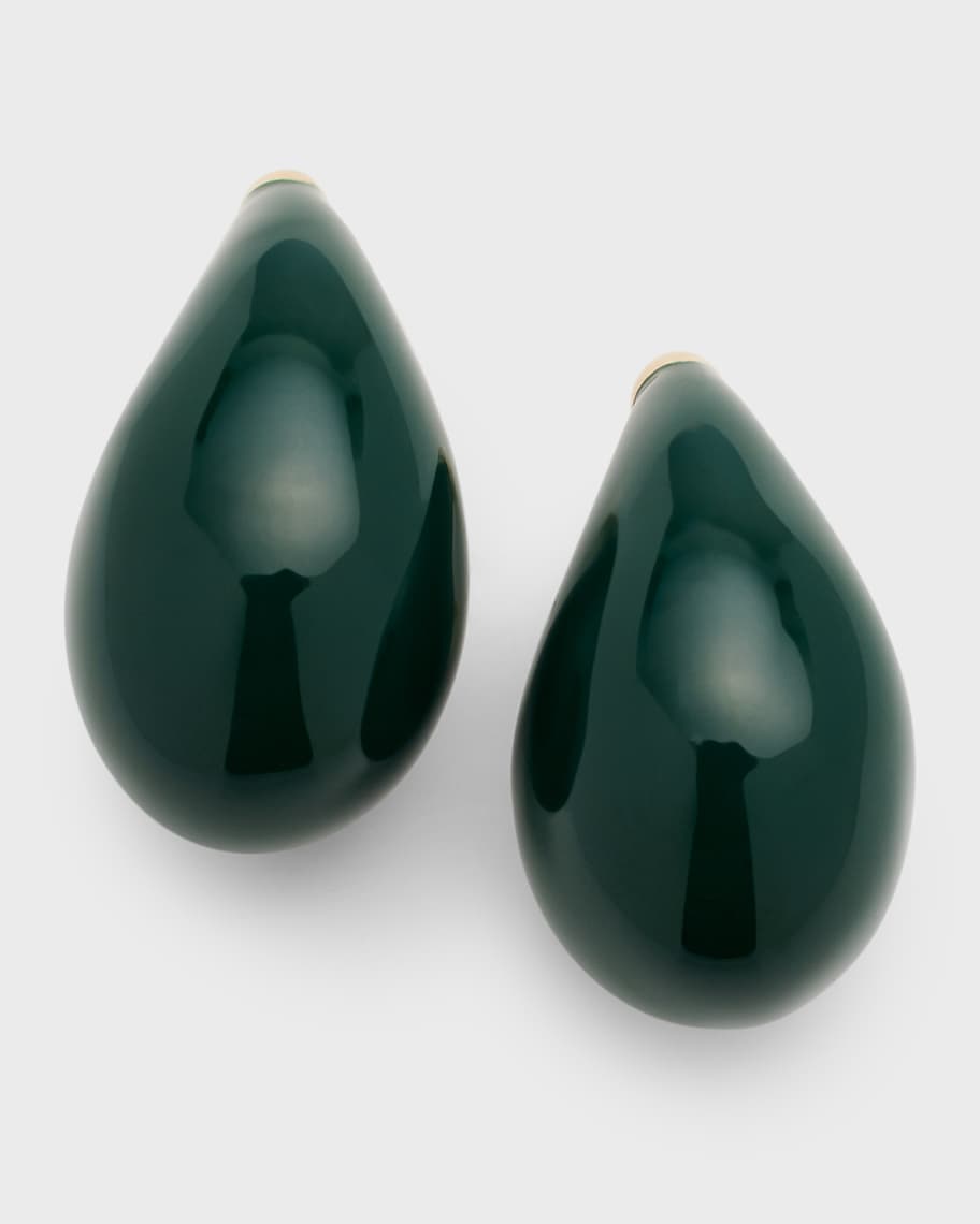 Bottega Veneta Enamel Drop Earrings | Neiman Marcus