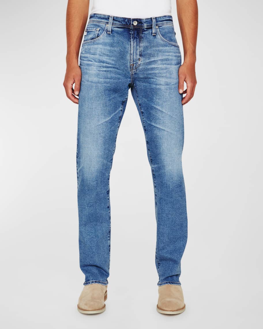 AG Jeans Men's Dylan Tapered Jeans | Neiman Marcus