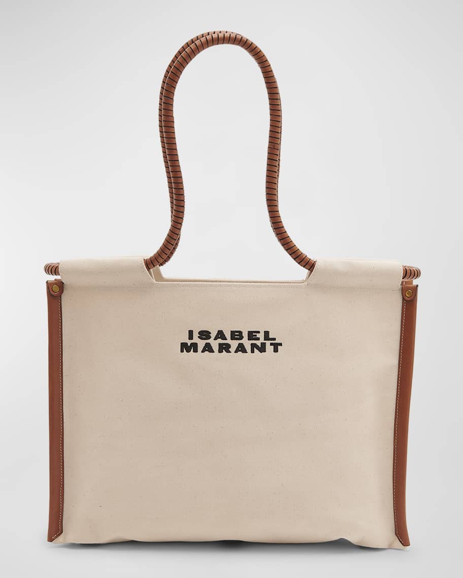 Isabel Marant Toledo Canvas Tote Bag | Neiman Marcus
