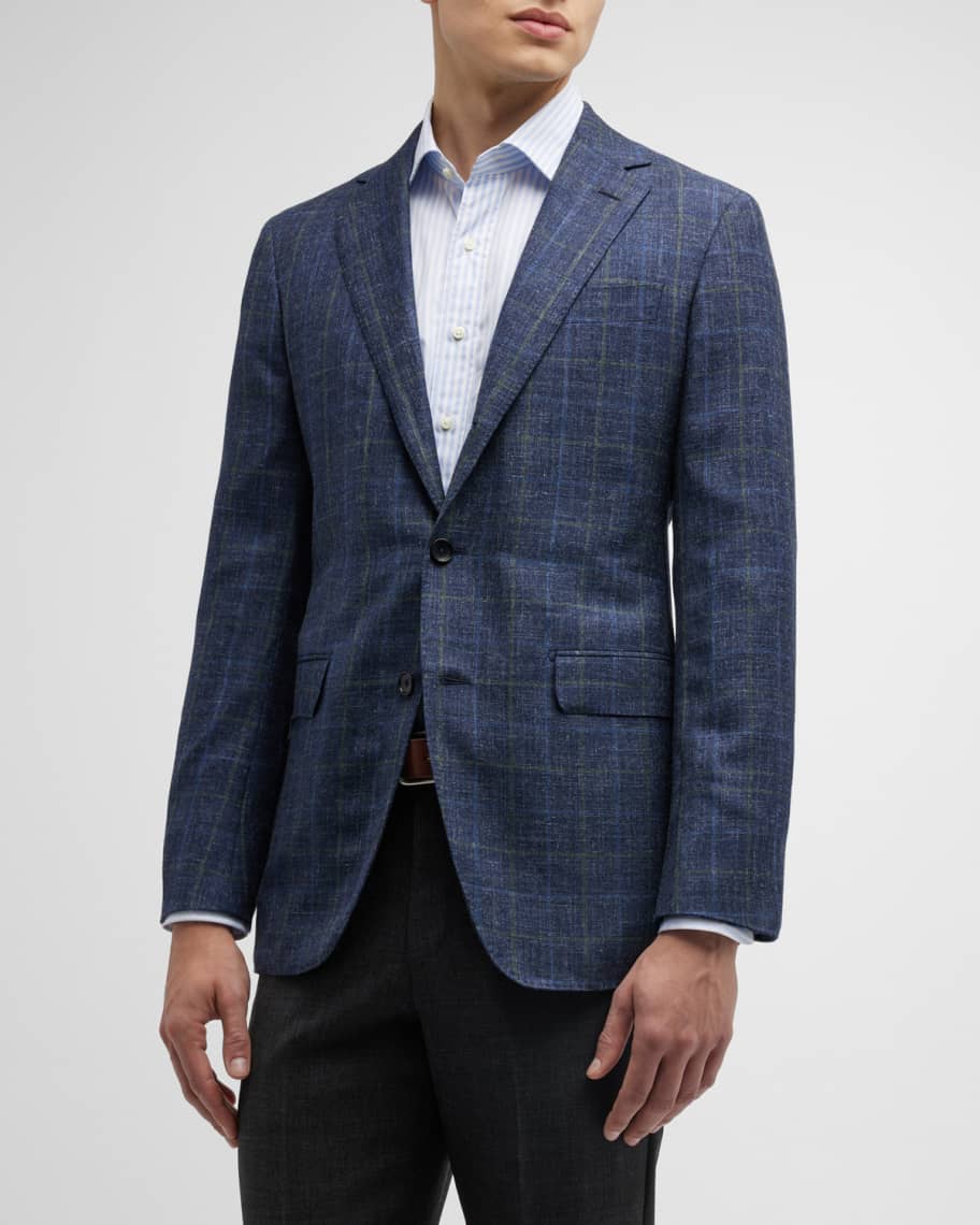 Sid Mashburn Men's Virgil Check Sport Coat | Neiman Marcus