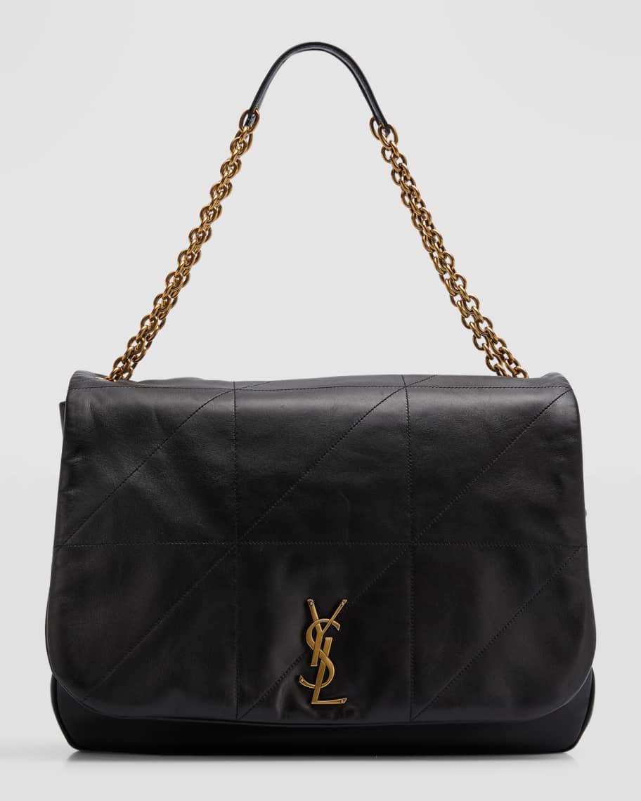 Saint Laurent Jamie 4.3 Maxi YSL Shoulder Bag in Smooth Leather ...