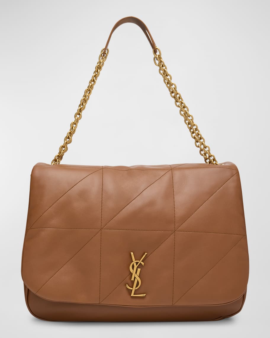 Saint Laurent Jamie 4.3 Maxi YSL Shoulder Bag in Smooth Leather ...