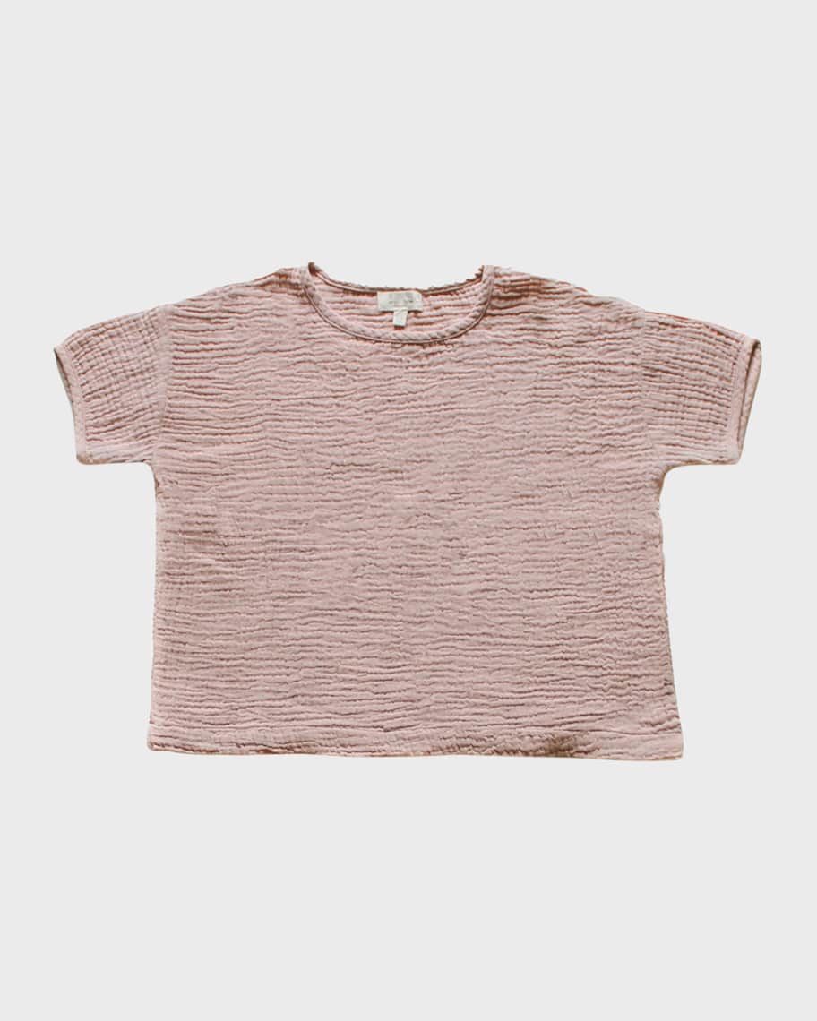 The Simple Folk Kid's Organic Muslin Top, Size 3M-9 | Neiman Marcus