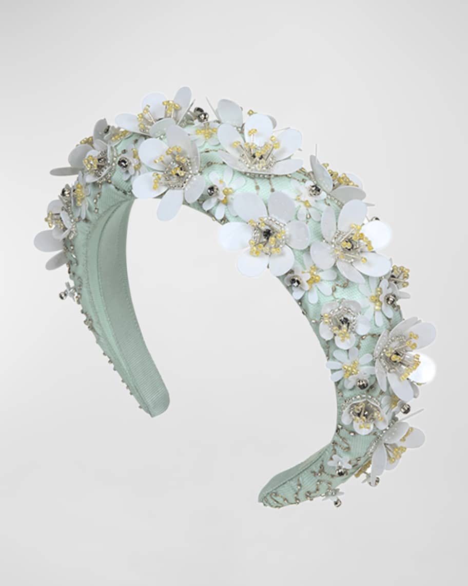 Jennifer Behr Magnolia Headband | Neiman Marcus