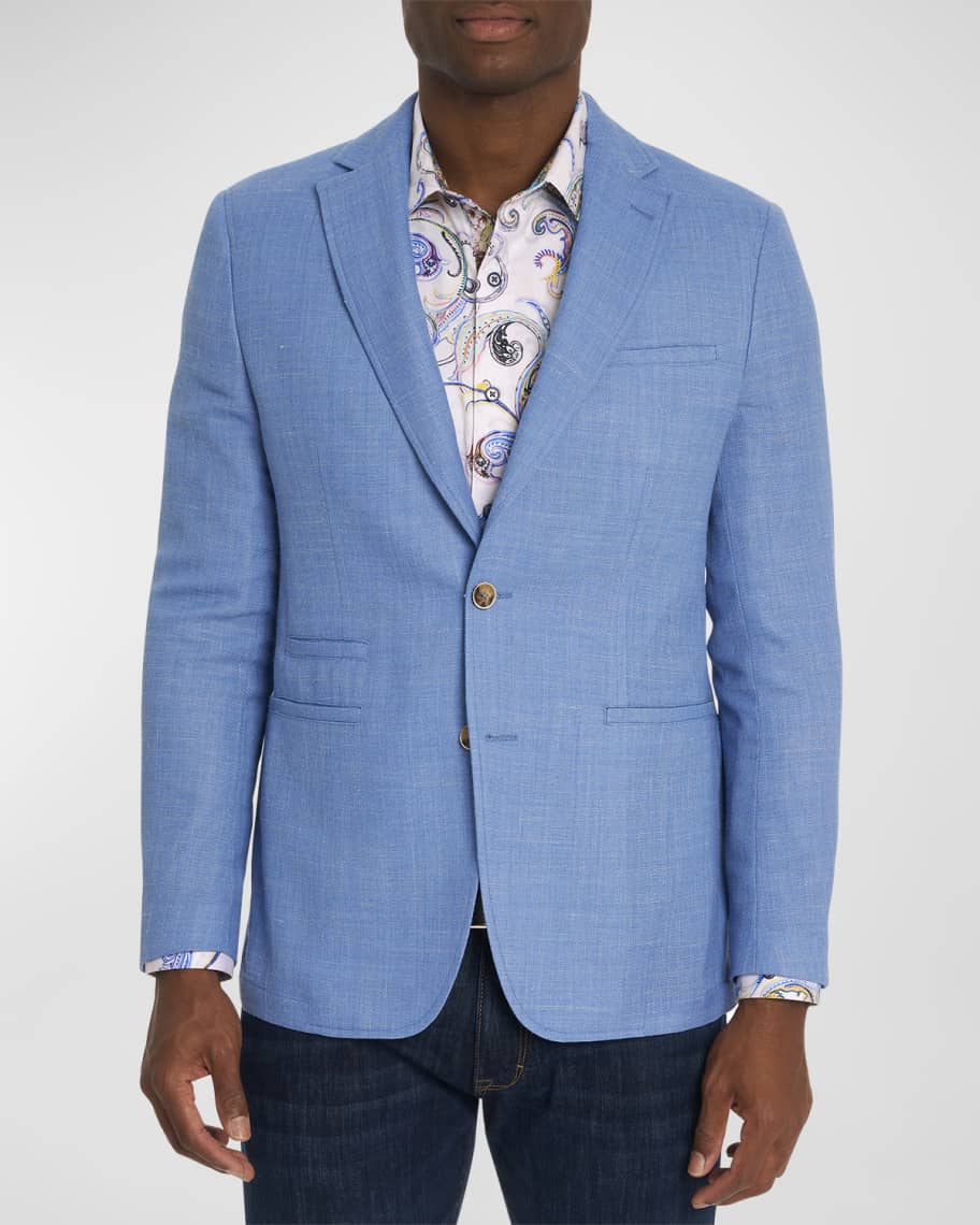 Robert Graham Men's Sheedy Solid Sport Coat | Neiman Marcus