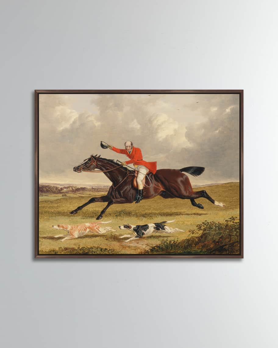 The Oliver Gal Artist Co. Horse and Hounds Giclée | Neiman Marcus