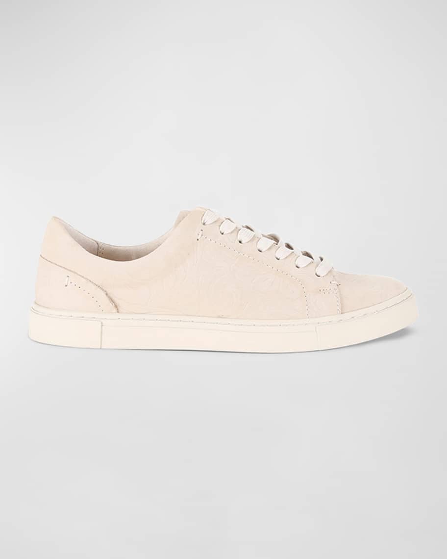 Frye Ivy Suede Low-Top Sneakers | Neiman Marcus