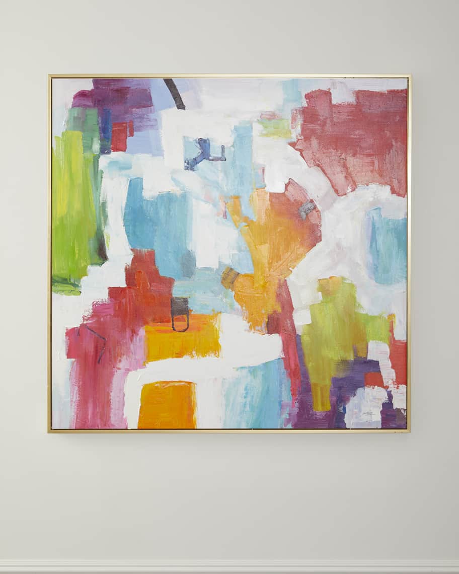John-Richard Collection "Abstract" Original Painting by Cao Ping ...