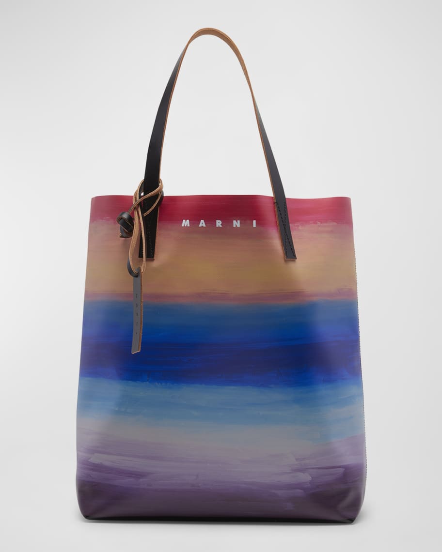 Marni Tribeca Multicolor North-South Tote Bag | Neiman Marcus