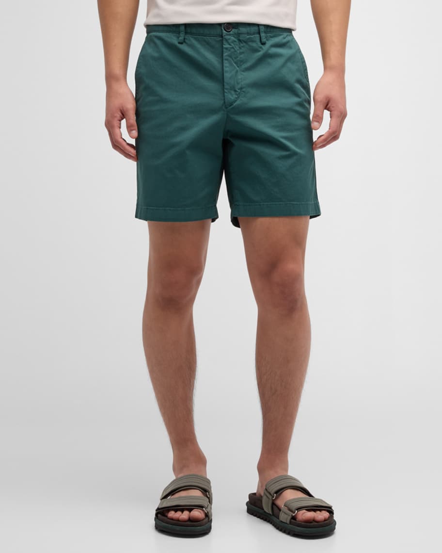 Theory Men's Zaine Slim-Straight Shorts | Neiman Marcus Theory Men's Zaine Slim-Straight Shorts | Neiman Marcus