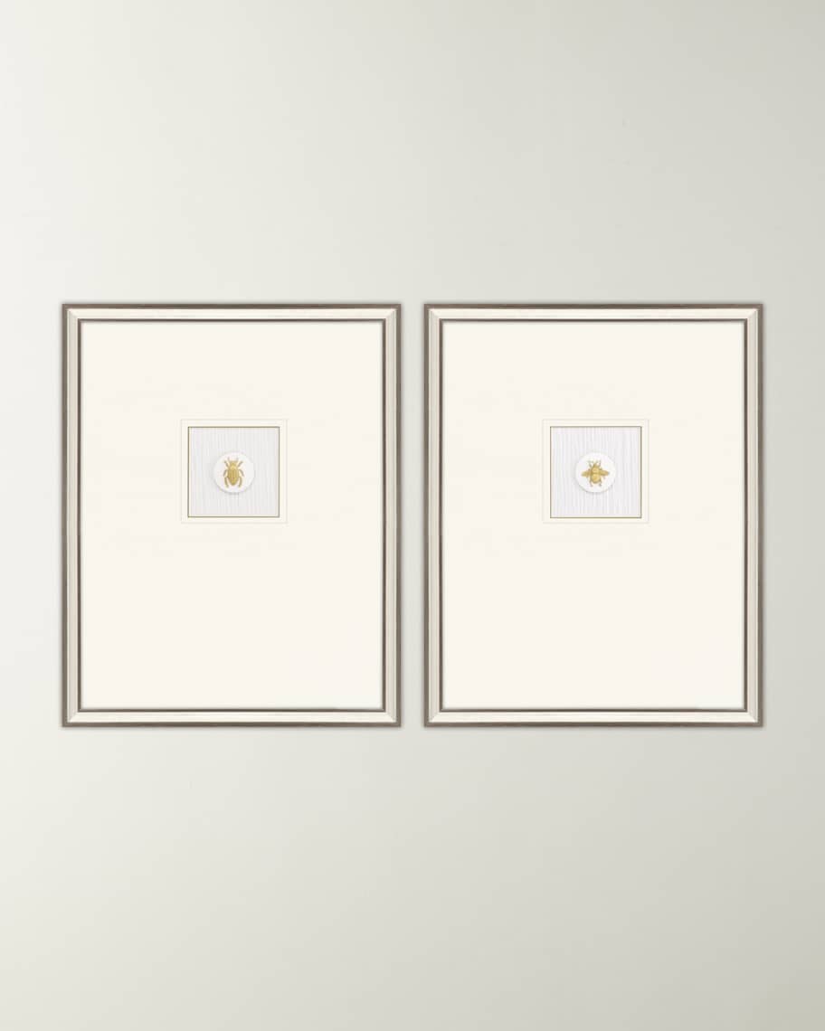 "Insect Intaglio I", Set of 2 | Neiman Marcus