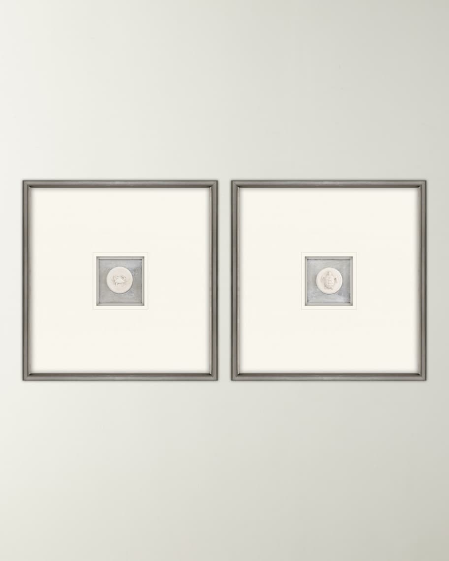 Coastal Intaglio III, Set of 2 | Neiman Marcus