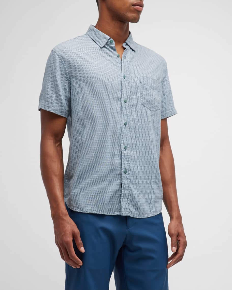 Rails Men's Carson Patterned Sport Shirt | Neiman Marcus