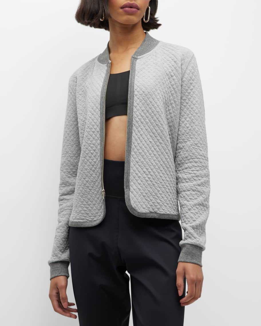 Sol Angeles Quilted Bomber Jacket | Neiman Marcus
