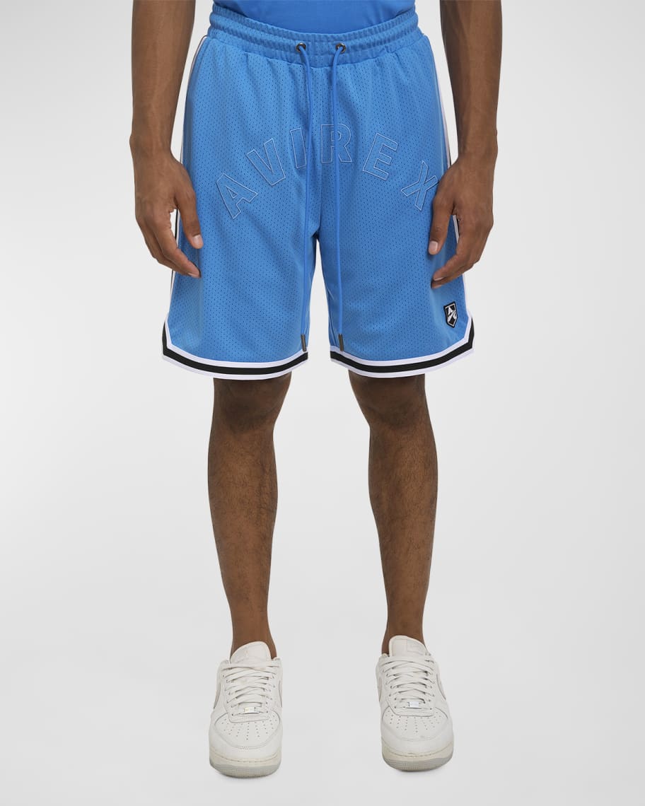 AVIREX Men's Icon Mesh Basketball Shorts | Neiman Marcus
