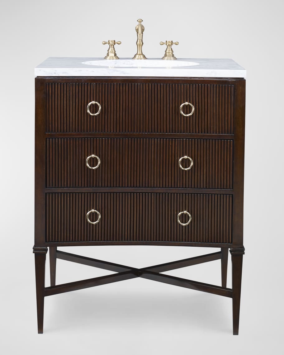 Ambella Reeded Sink Chest | Neiman Marcus