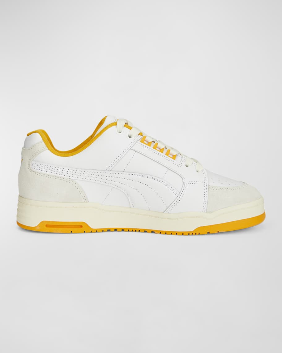 Puma Men's Slipstream Leather Low-Top Sneakers | Neiman Marcus