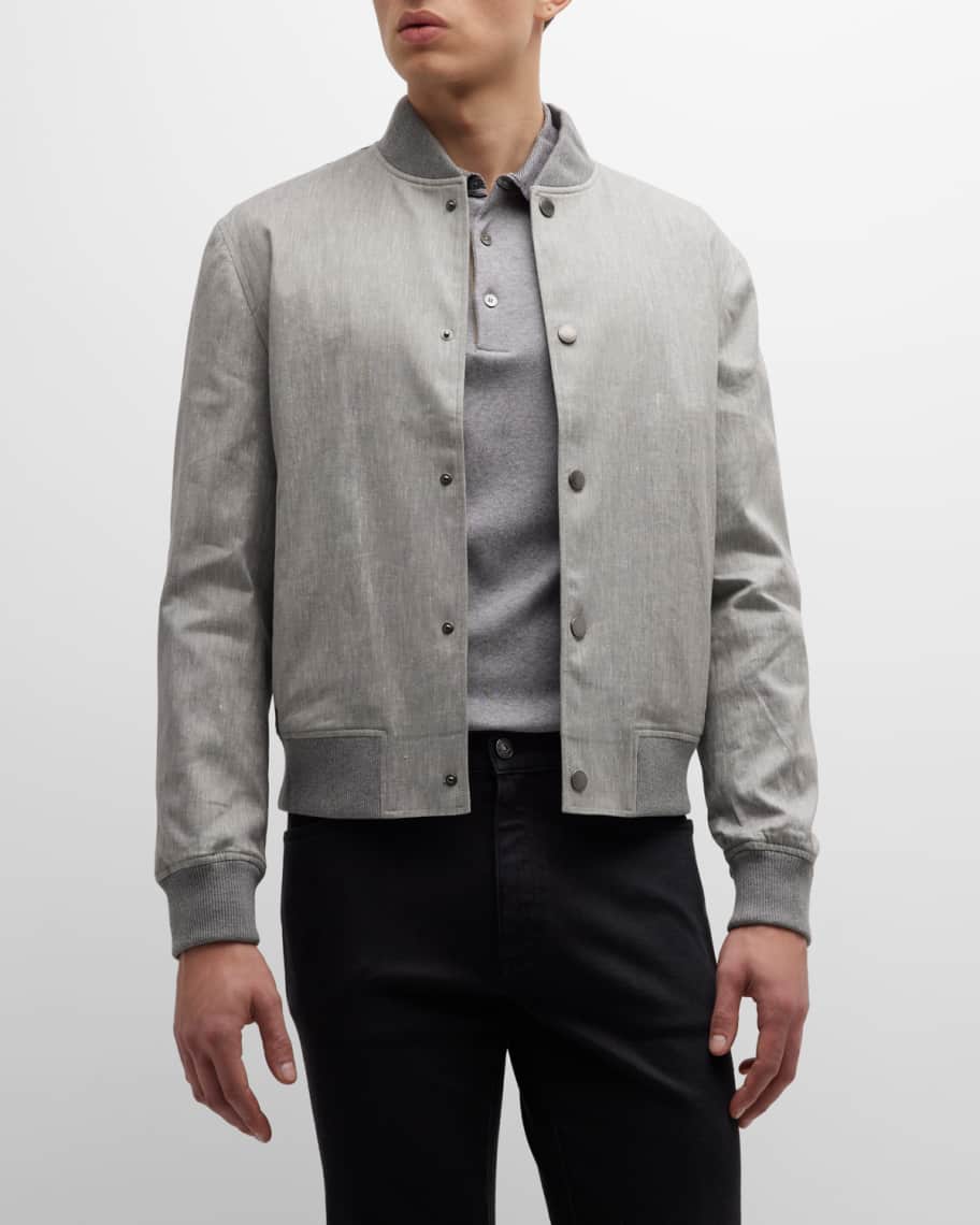 Rodd & Gunn Men's Holmes Hill Bomber Jacket | Neiman Marcus