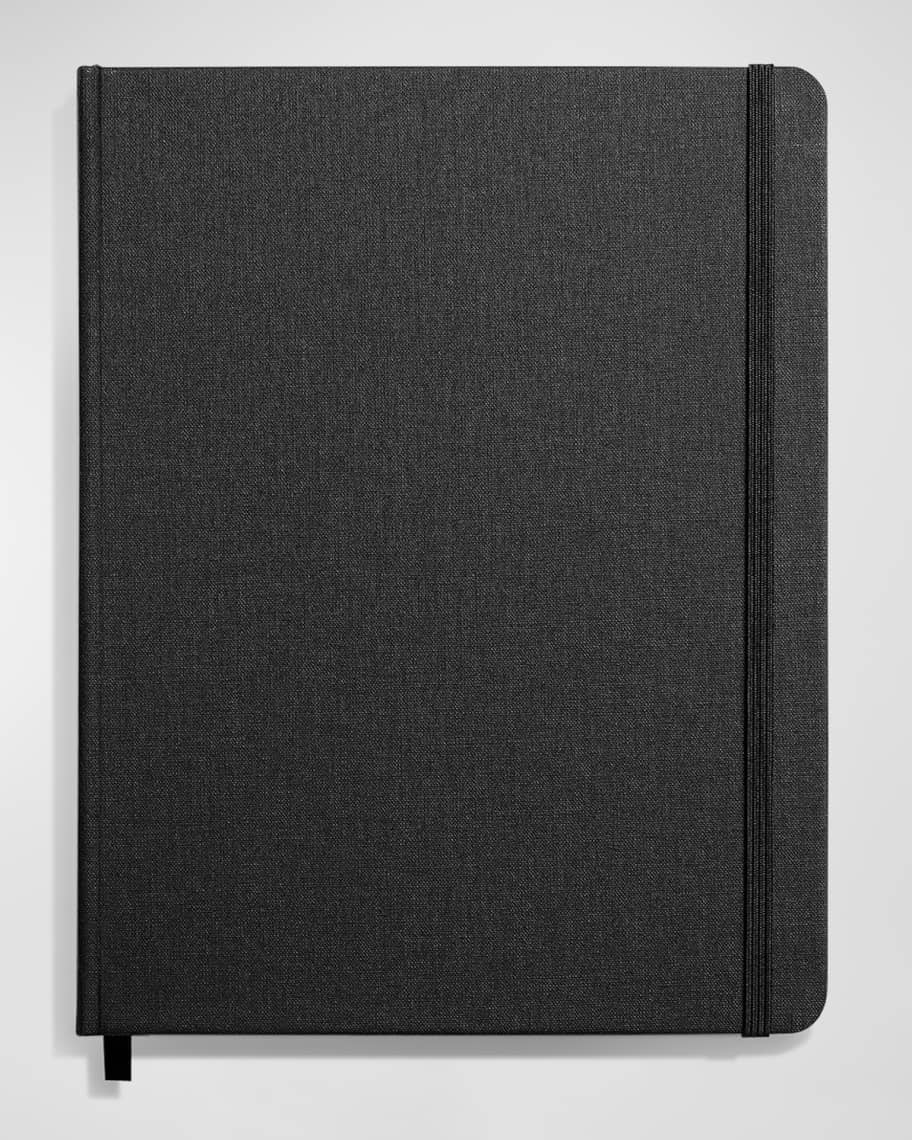 Shinola Men's Large Hard Linen Journal | Neiman Marcus