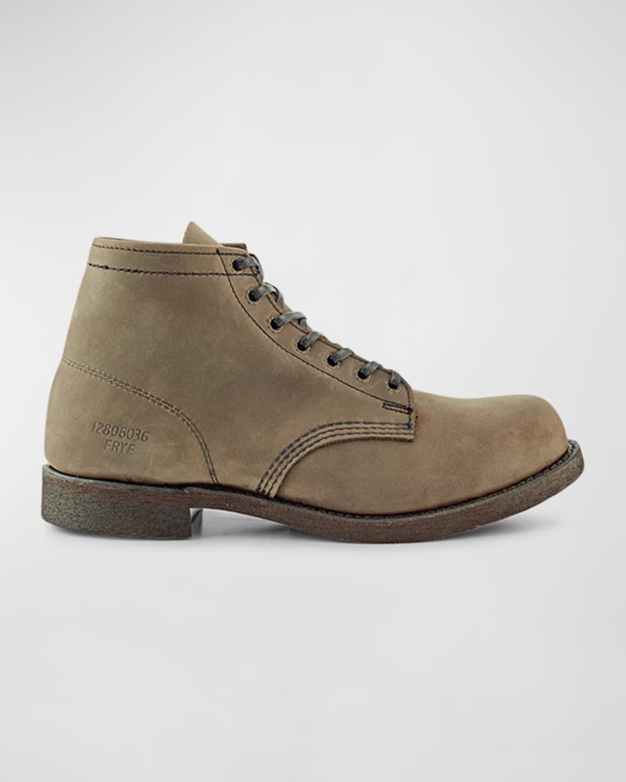 Frye Men's Leather Prison Boots | Neiman Marcus
