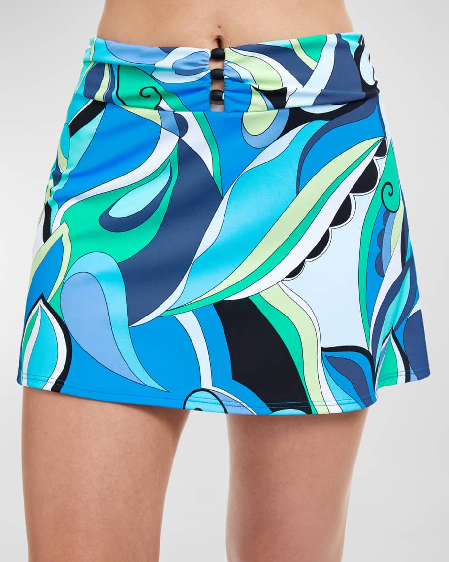 Profile by Gottex Retro Love Swim Skirt | Neiman Marcus