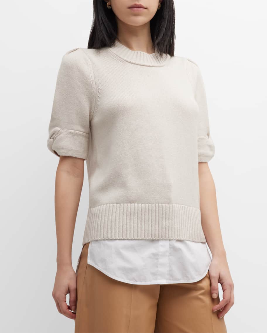 Brochu Walker Emmet Knotted-Cuff Layered Looker | Neiman Marcus