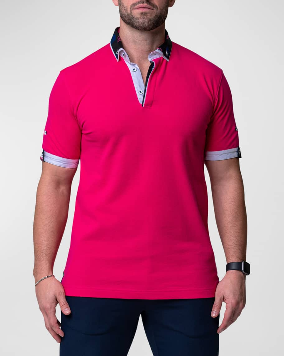 Maceoo Men's Mozart Polo Shirt | Neiman Marcus