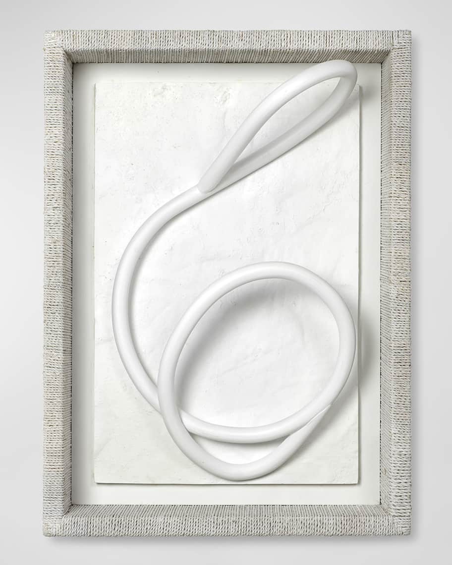Palecek Fiona Rattan Loop Wall Decor | Neiman Marcus