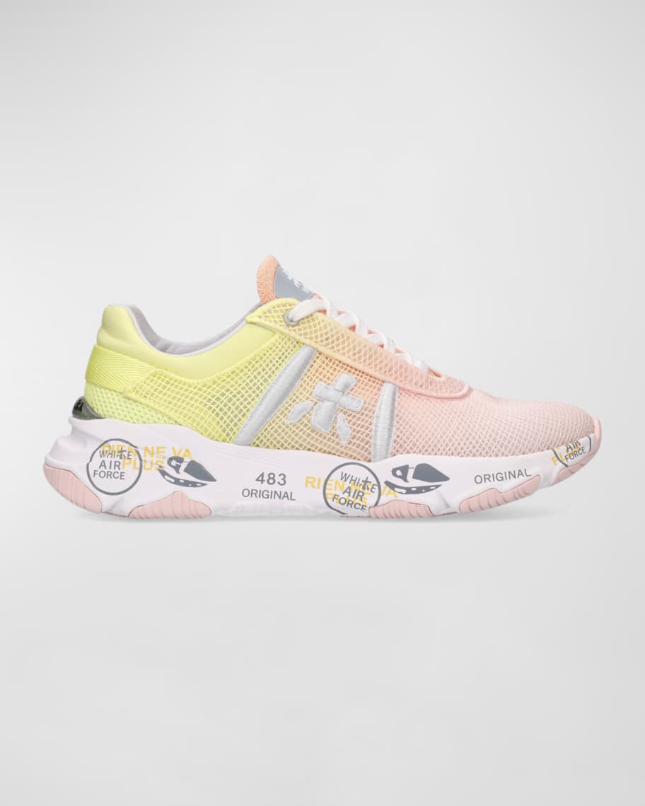 Premiata Buff Ombre Lace-Up Runner Sneakers | Neiman Marcus