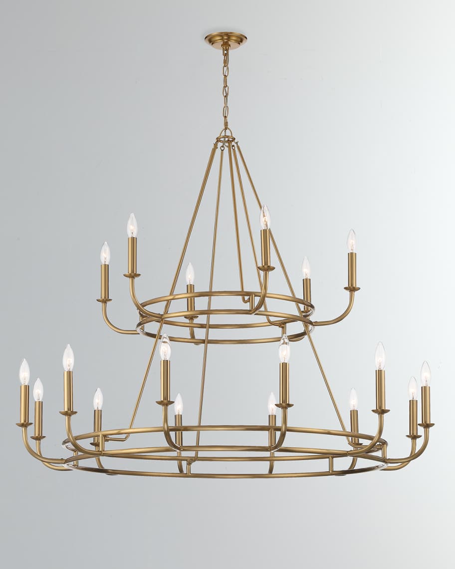 Crystorama Bailey 18-Light Chandelier | Neiman Marcus