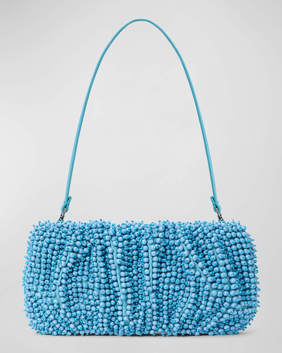 STAUD Bean Beaded Convertible Shoulder Bag | Neiman Marcus