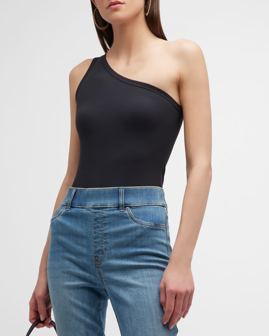 Spanx Suit Yourself One-Shoulder Bodysuit | Neiman Marcus
