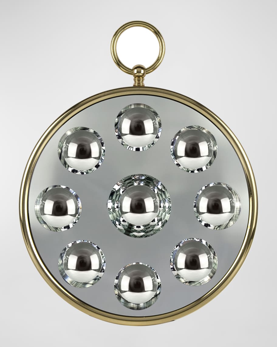 Fornasetti Magic Convex Mirror | Neiman Marcus