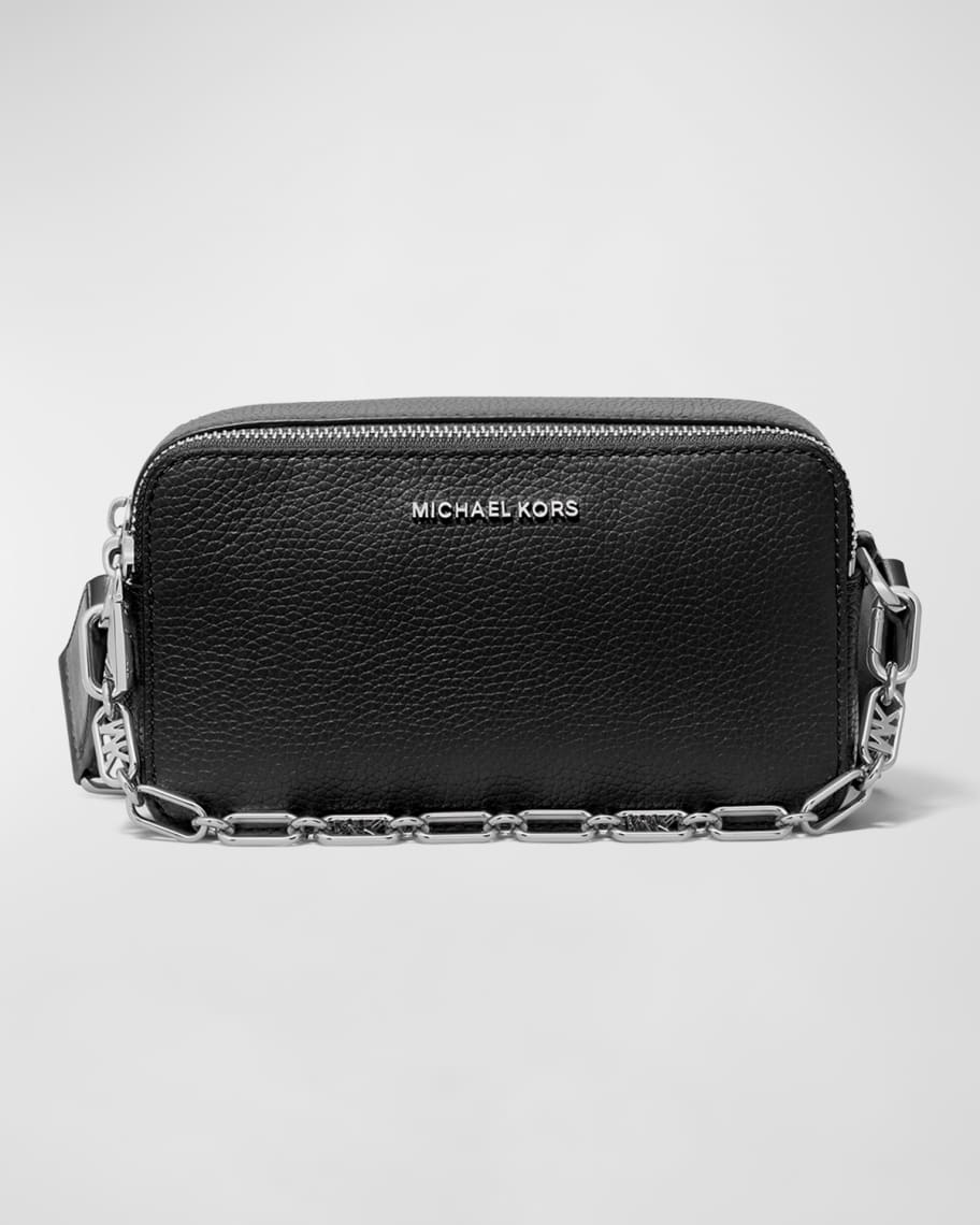 MICHAEL Michael Kors Jet Set Small Double Zip Chain Crossbody Bag ...