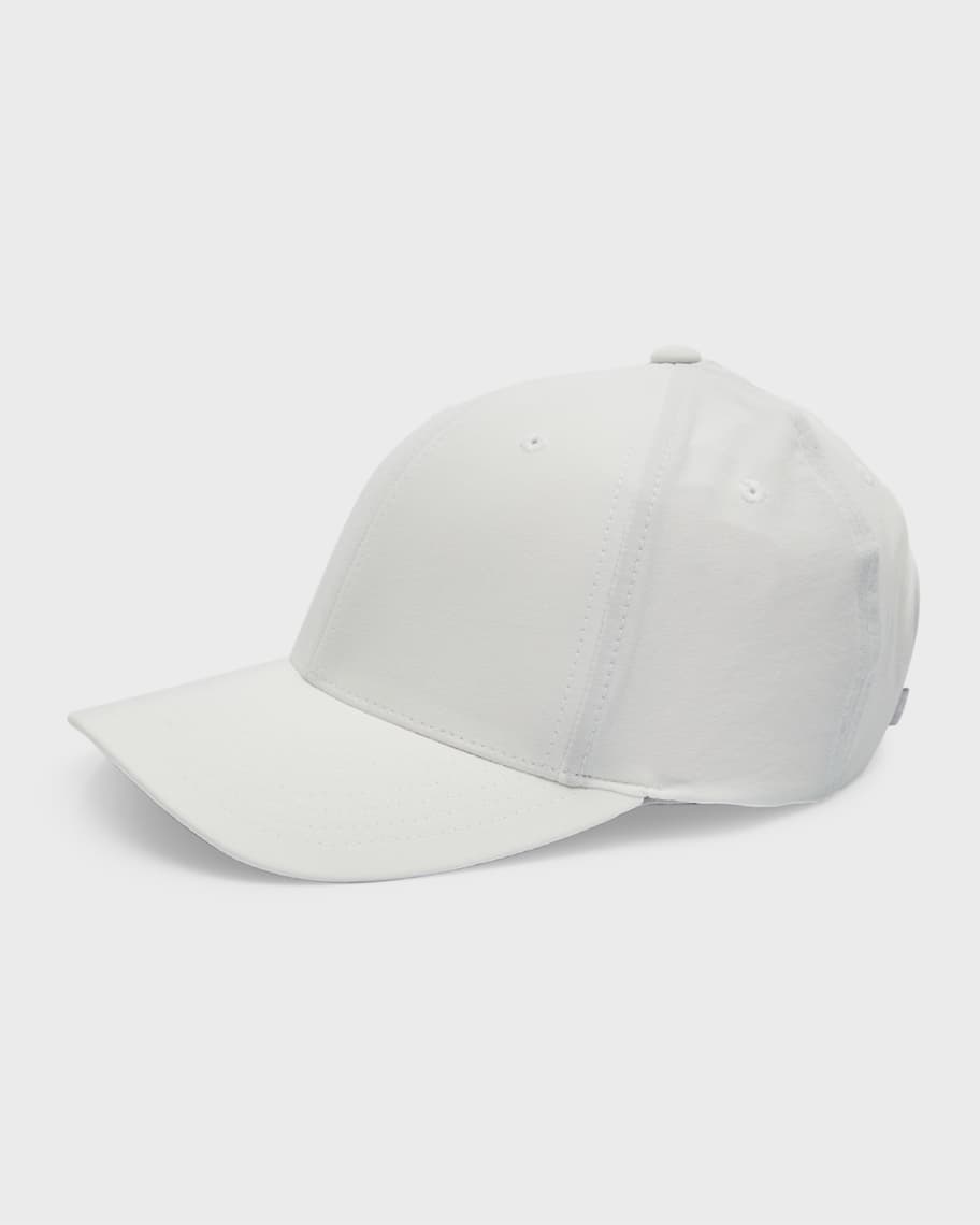 Peter Millar Men's Off-Set Crown Performance Baseball Hat | Neiman Marcus