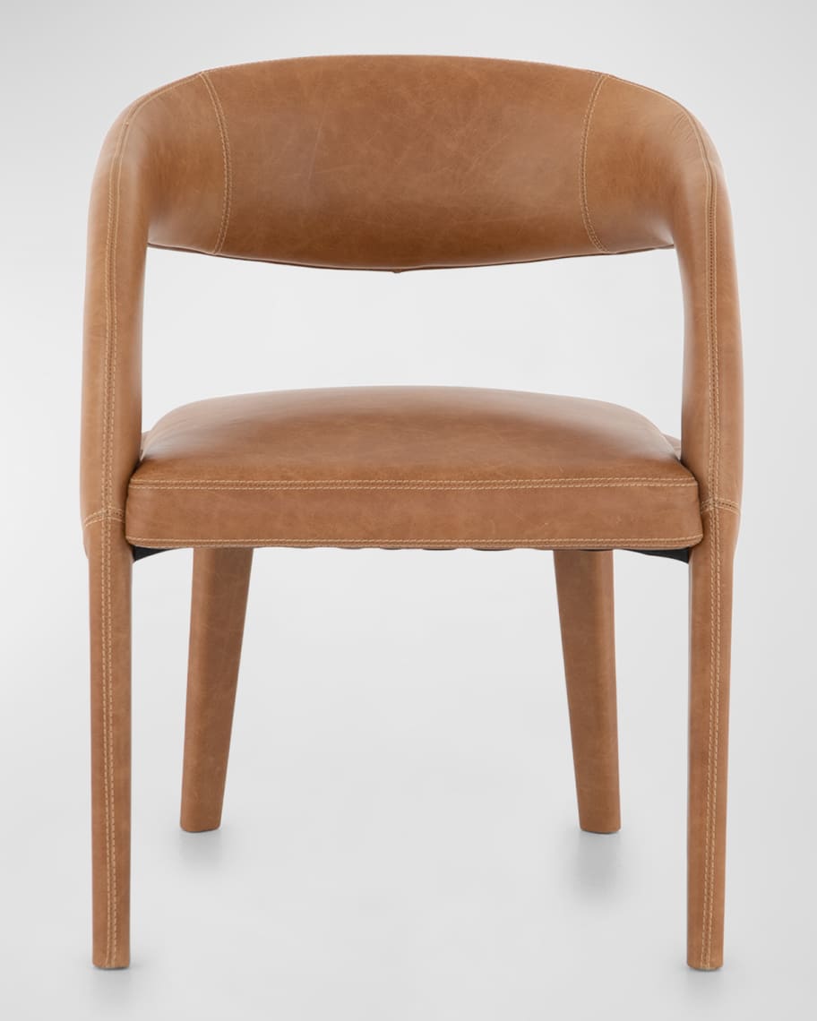 Four Hands Hawkins Leather Dining Chair | Neiman Marcus