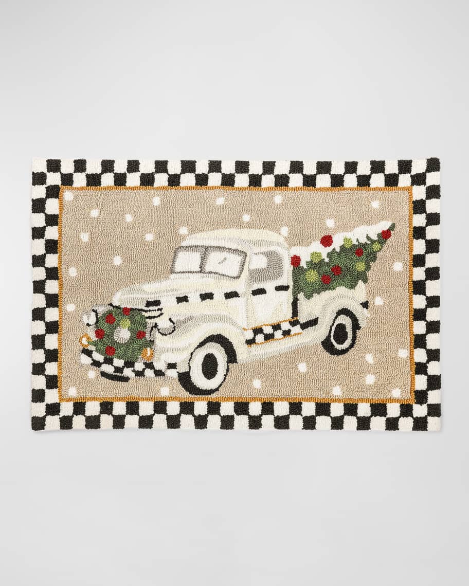 MacKenzie-Childs Farmhouse Truck Rug | Neiman Marcus