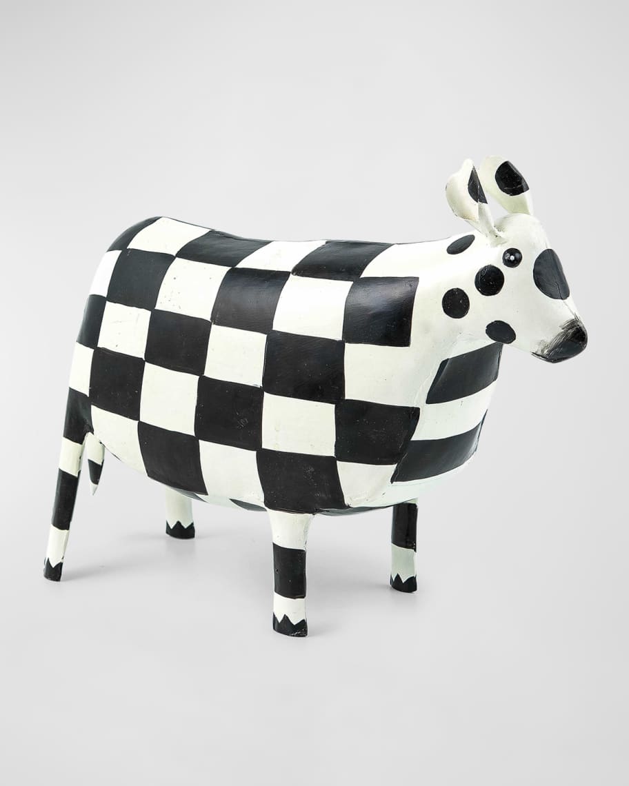 MacKenzie-Childs Check Cow | Neiman Marcus