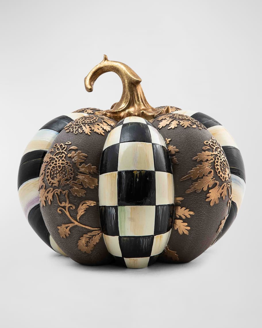 MacKenzie-Childs Courtly Floral Venetian Pumpkin | Neiman Marcus