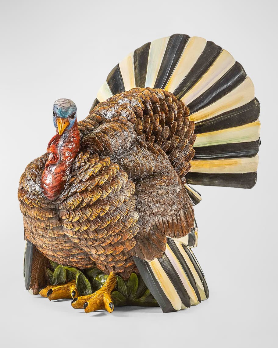 MacKenzie-Childs Fall on the Farm Turkey Decor | Neiman Marcus
