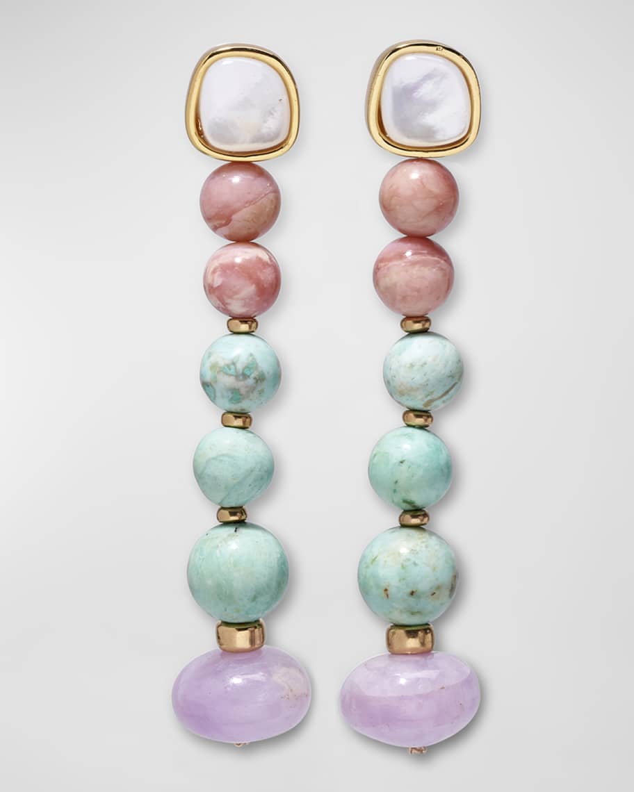 Lizzie Fortunato Costa Nova Drop Earrings | Neiman Marcus