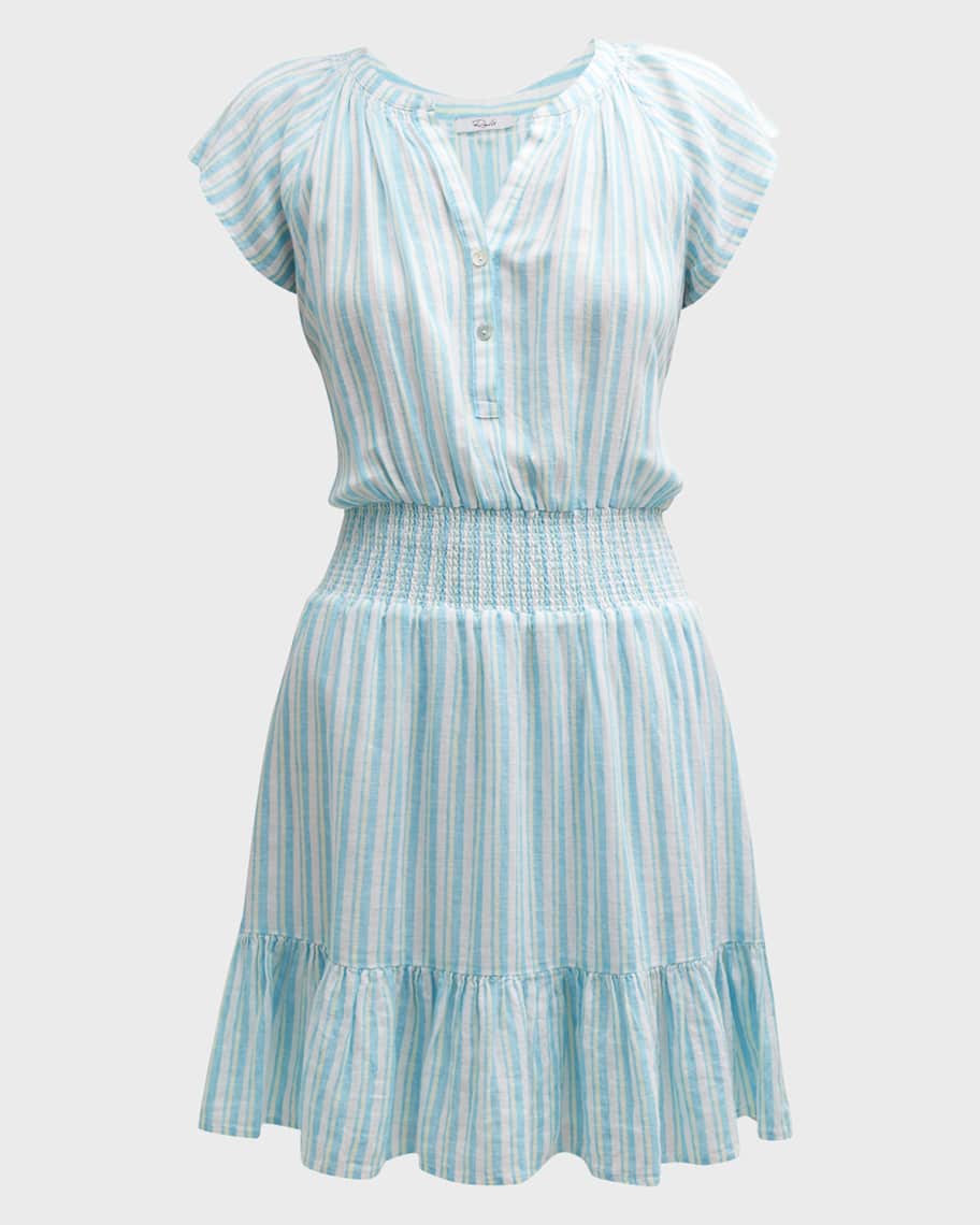 Rails Laguna Stripe Augustine Mini Dress | Neiman Marcus
