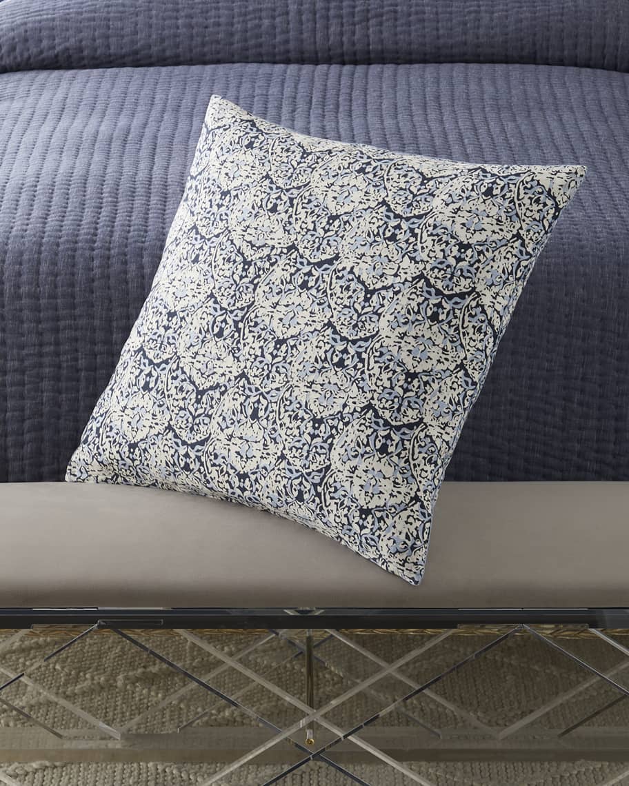 John Robshaw Yara Indigo Euro Sham | Neiman Marcus