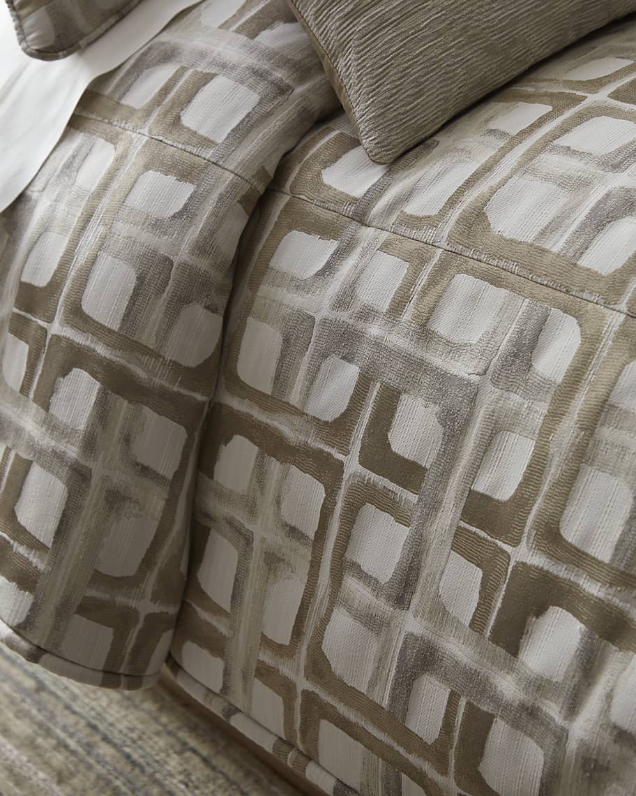 Olivia Quido Makeshift 3-Piece Comforter Set, KING | Neiman Marcus