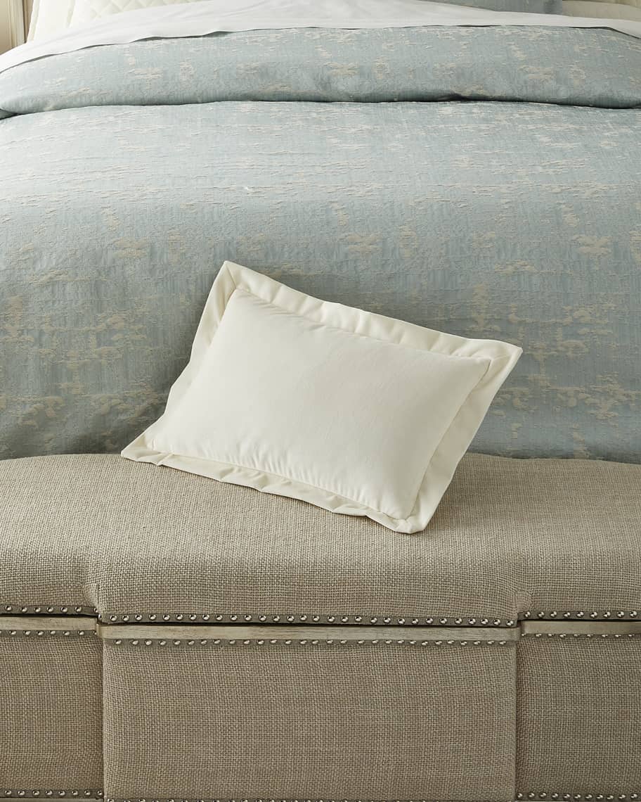 Olivia Quido Ava Velvet Boudoir Pillow, 12" x 19" | Neiman Marcus