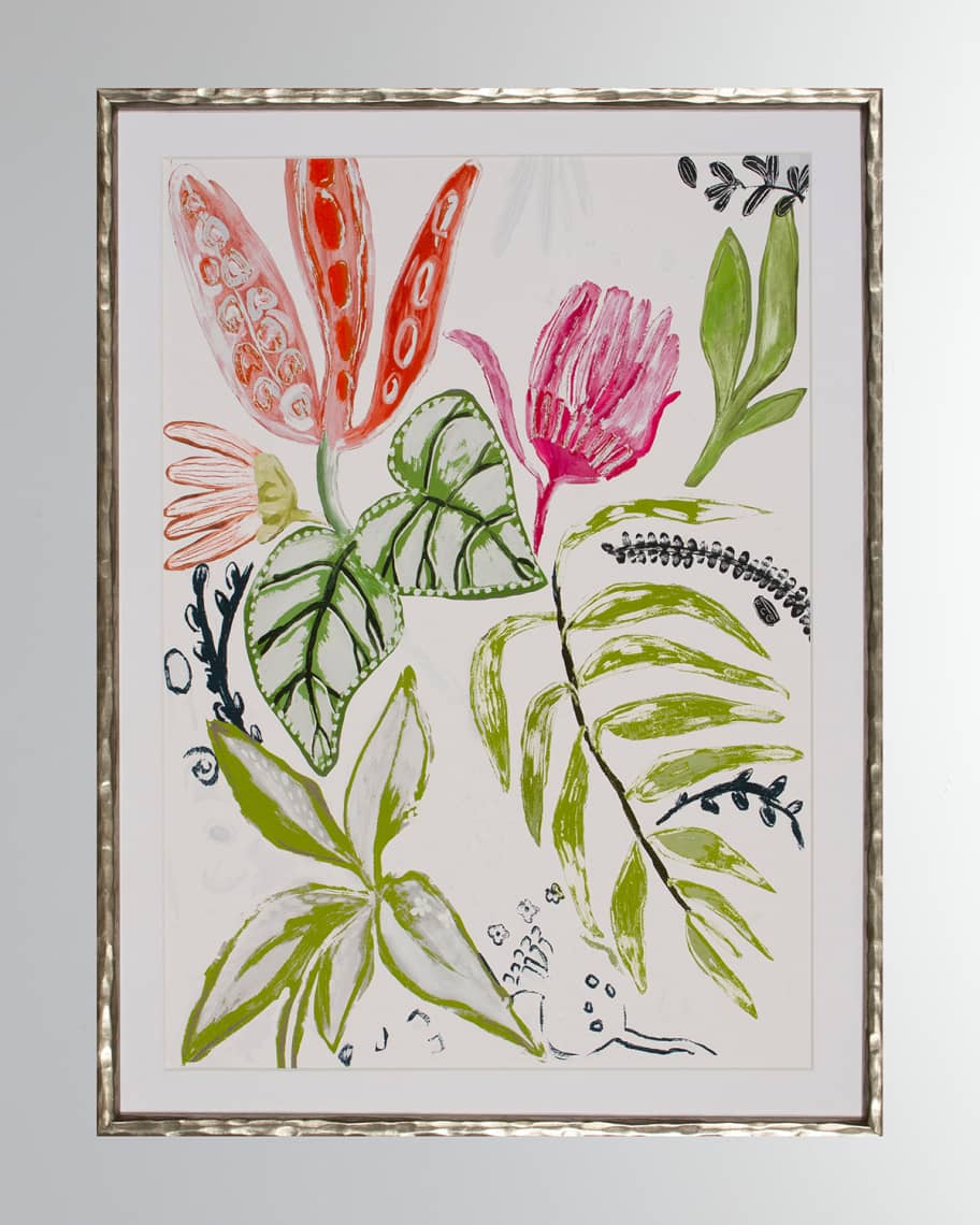 Shadow Catchers "Tropical Blooms II" Giclee | Neiman Marcus