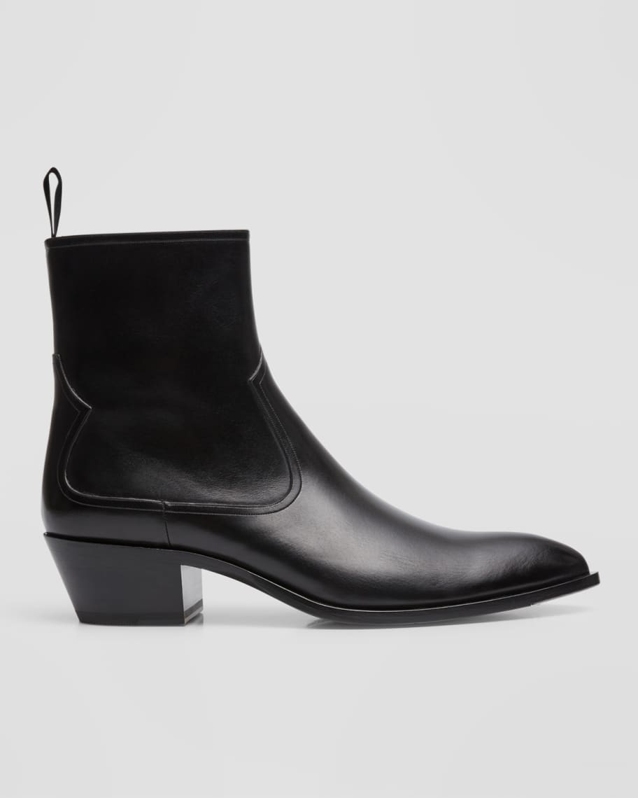 Bally Men's Gaiman Leather Ankle Boots | Neiman Marcus