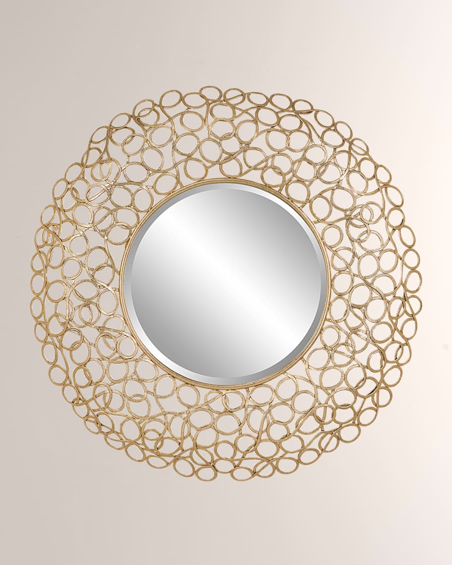 Swirl Round Mirror | Neiman Marcus