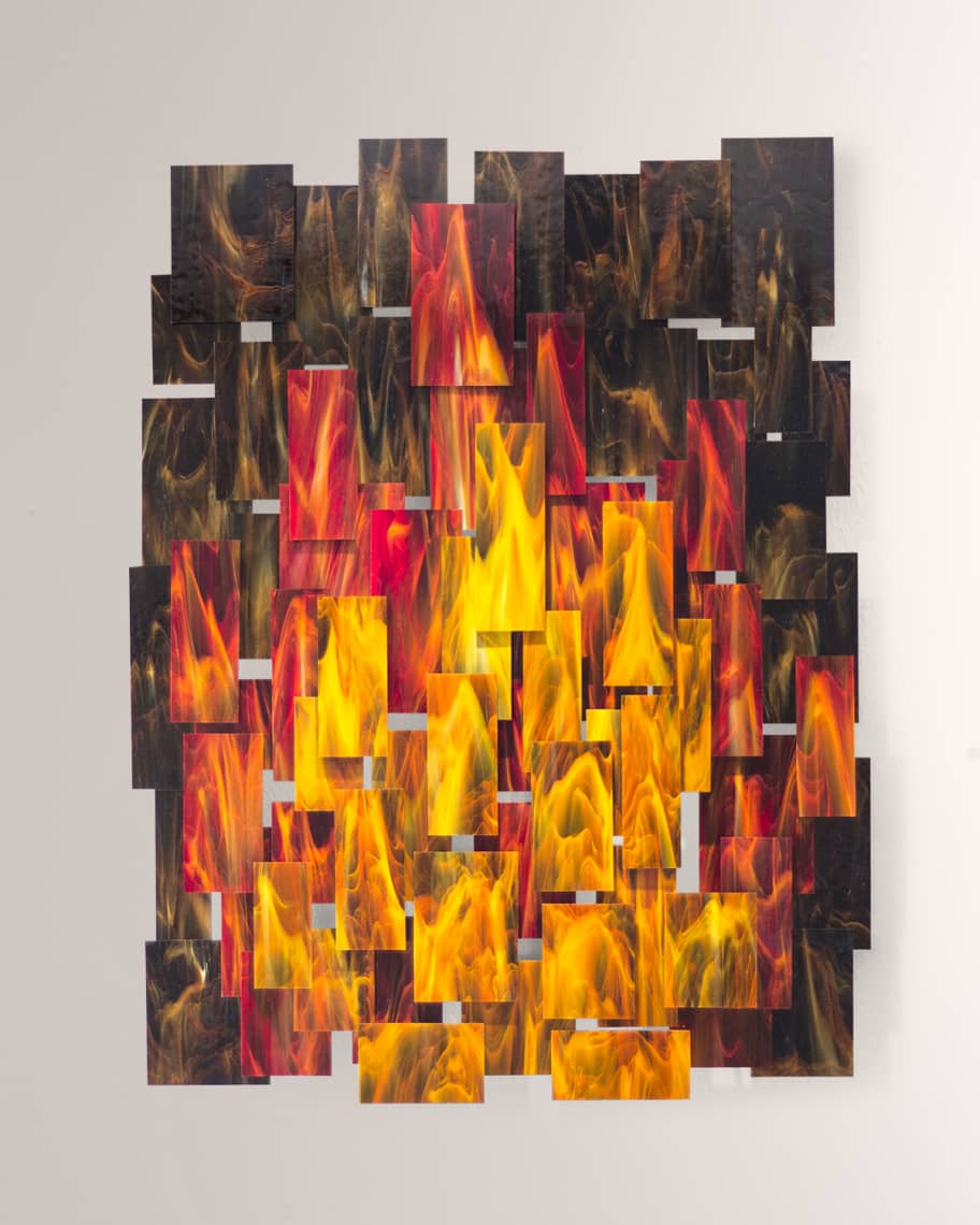 Karo Studios "Inferno" Wall Sculpture | Neiman Marcus
