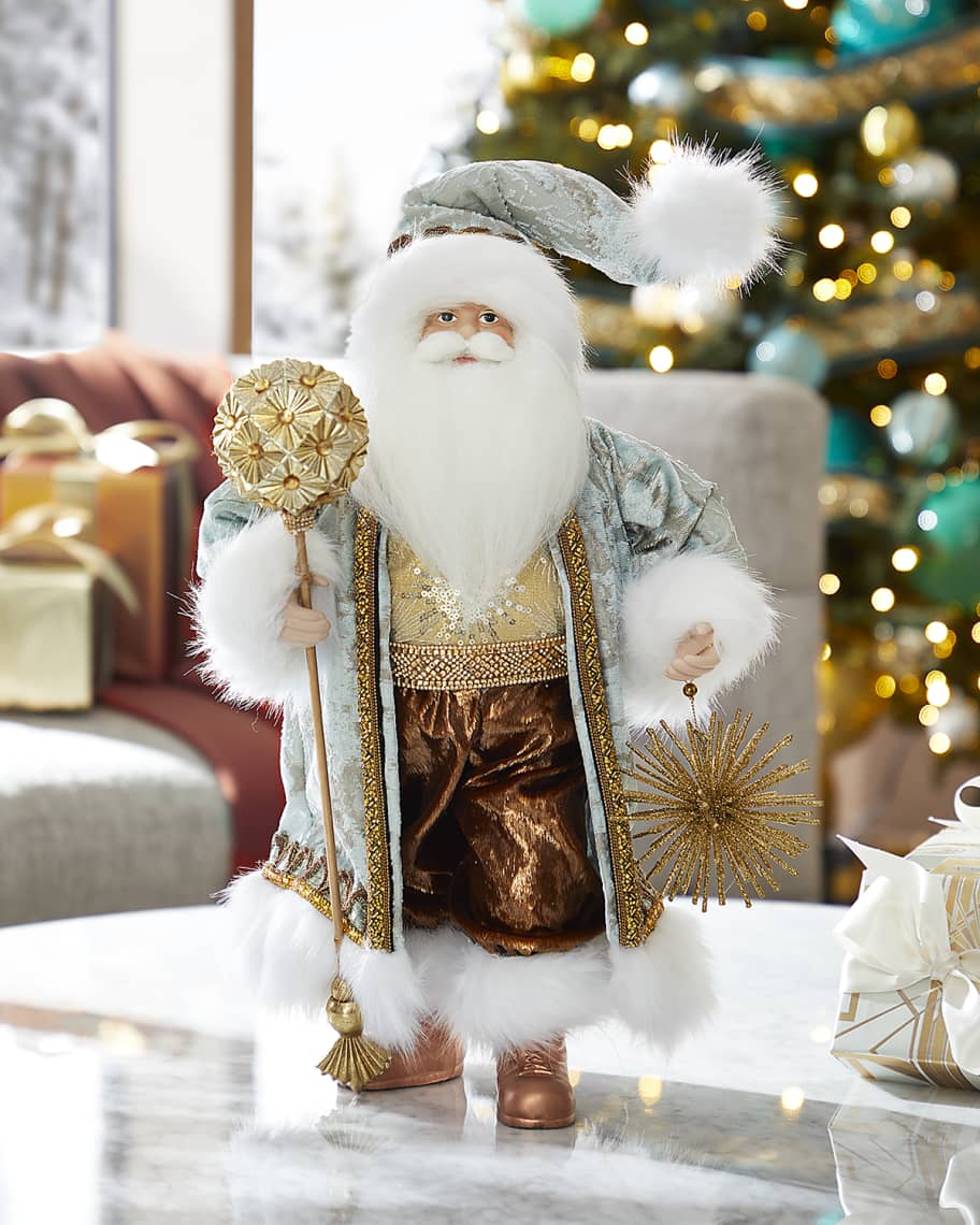 Neiman Marcus Art Deco Santa Figure | Neiman Marcus